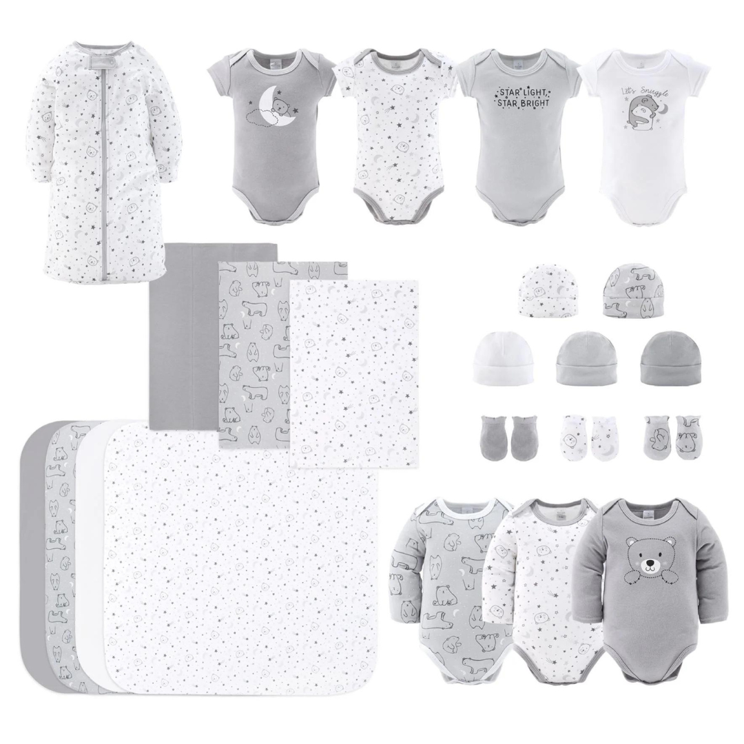 23 Piece Baby Layette Gift Sets for Boys and Girls