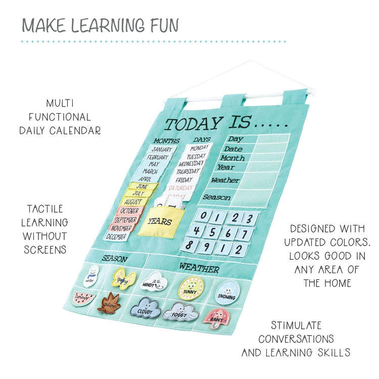 Today Is Children's Learning Calendar, Interactive – The Peanutshell
