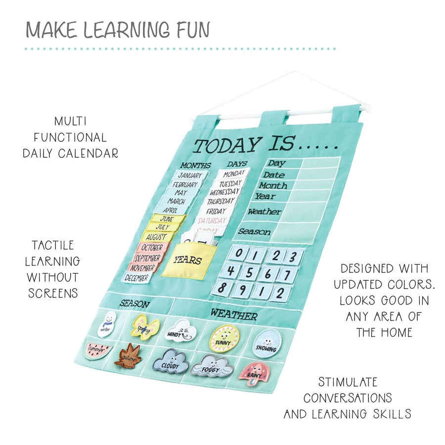 Today Is Children's Learning Calendar, Interactive – The Peanutshell