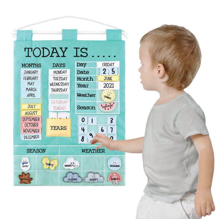 Today Is Children's Learning Calendar, Interactive – The Peanutshell