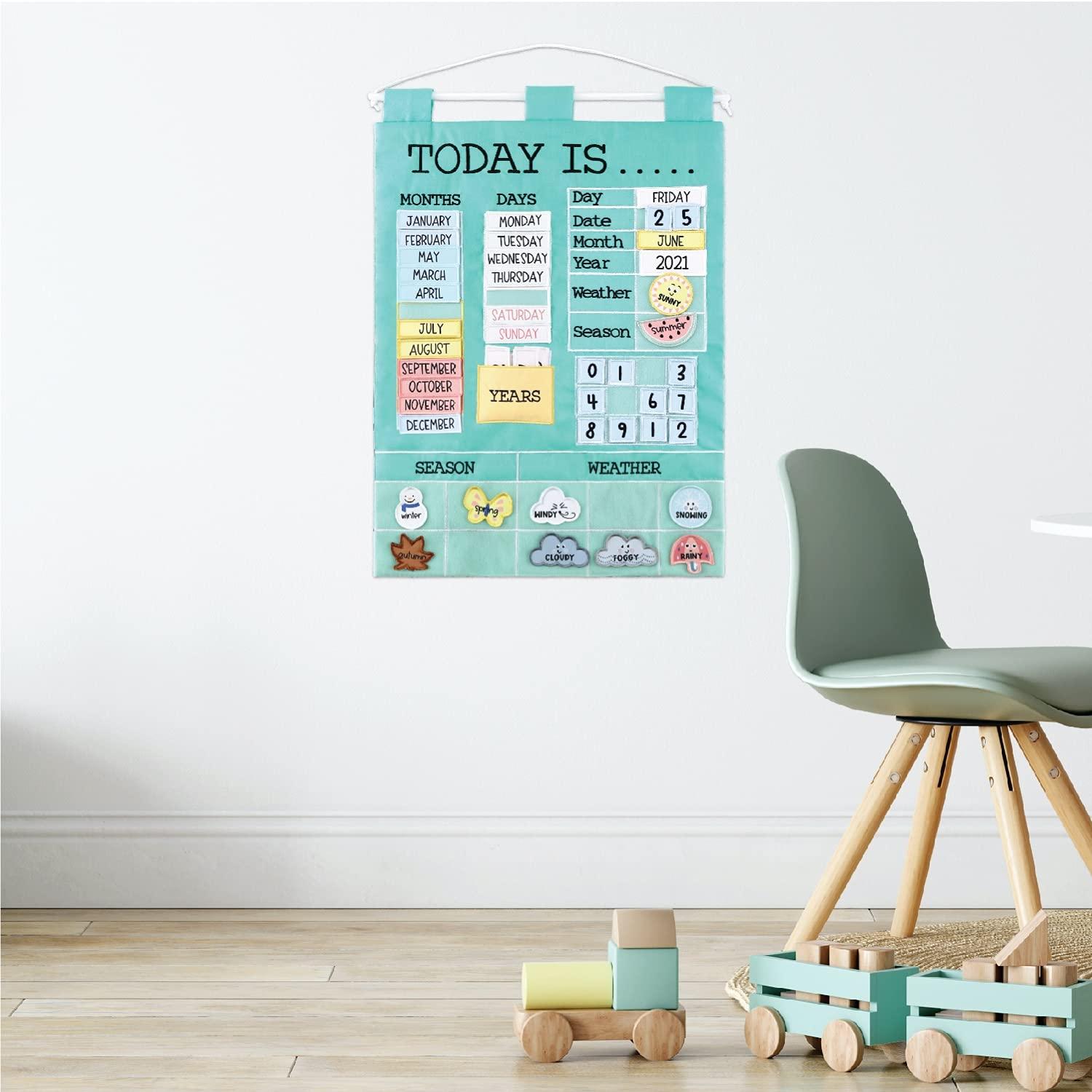 Today Is Children's Learning Calendar, Interactive – The Peanutshell