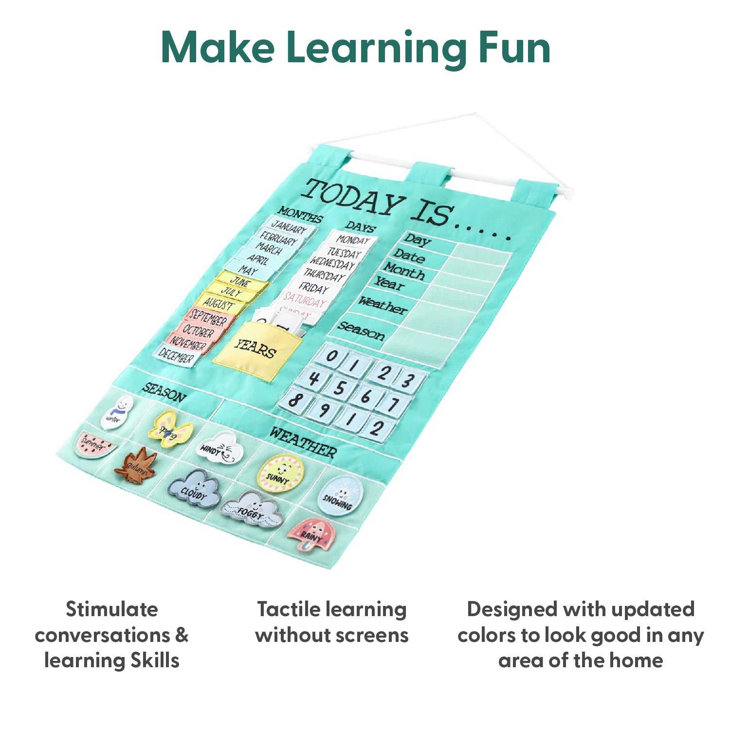 Today Is Children's Learning Calendar, Interactive