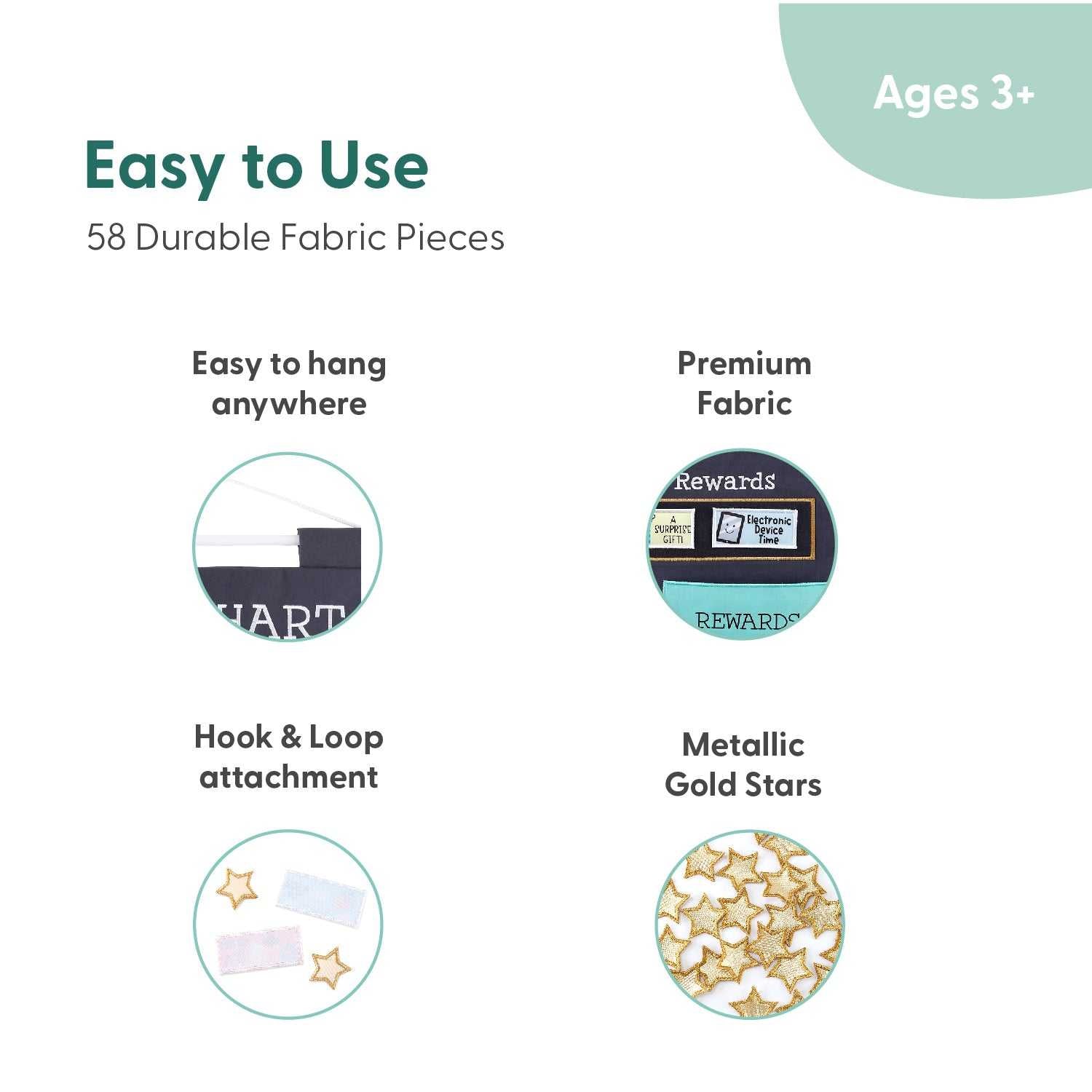 My First Chore Learning Calendar Wall Chart