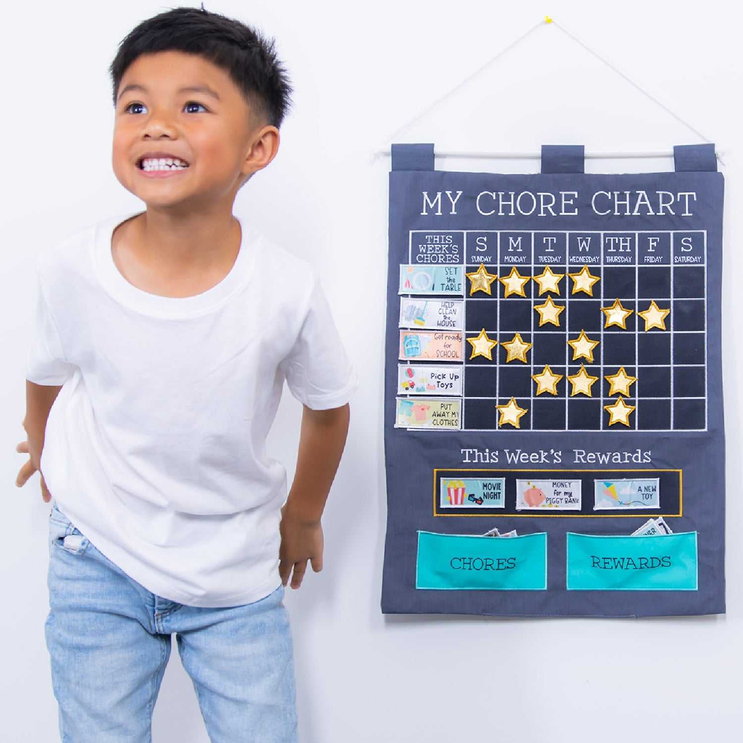 My First Chore Chart, Learning With Tasks – The Peanutshell